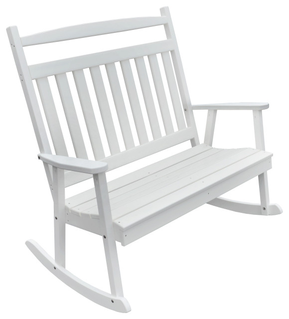 Poly Classic Double Rocker - Transitional - Outdoor Rocking Chairs - by ...