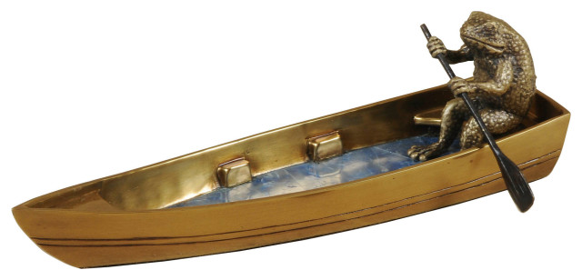 Rowing Frog - Eclectic - Decorative Objects And Figurines - by Maitland ...