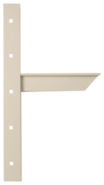 Extended Concealed Shelf Support Bracket 24 in. - White, 24 in ... Extended Concealed Shelf Support Bracket 24 in. - White, 24 in ...