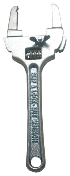 Lasco 13-2199 Multi Use Adjustable Lock Nut Strainer Wrench, 1" to 3 ...
