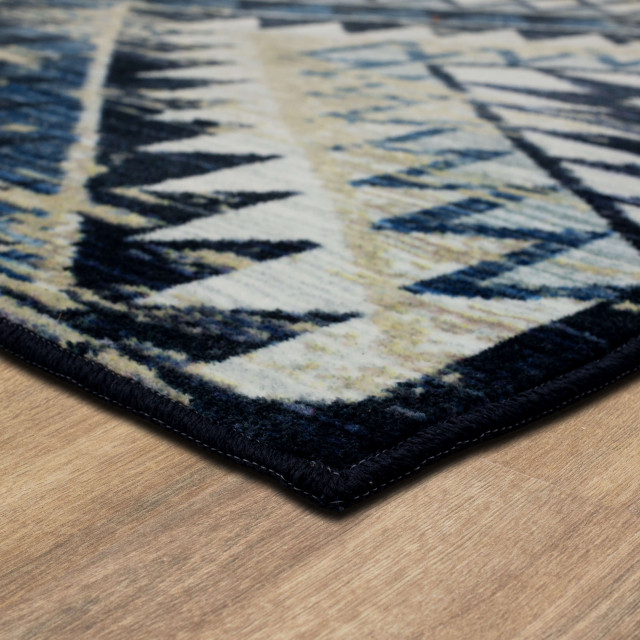 Mohawk Home Bethanee Blue 3' x 5' Area Rug, 3' x 5' - Southwestern ...