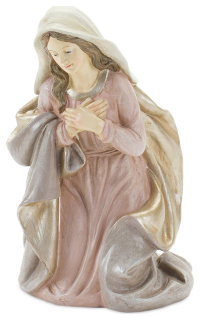 Holy Family Nativity Figurines, Set of 3 - Traditional - Holiday ...