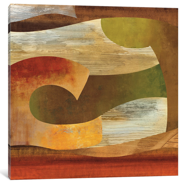 "Systematic I" by Kevin Baker, Canvas Print, 37x37x1.5" - Contemporary ...