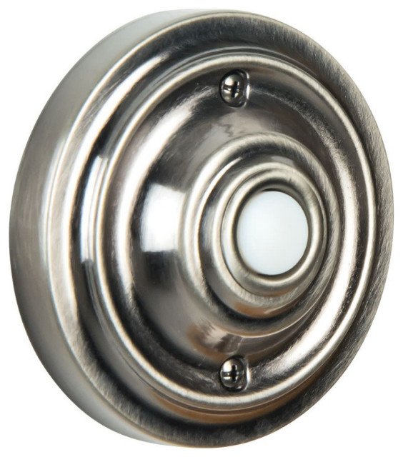 Craftmade Surface Mount Lighted Push Button, Antique Pewter ...
