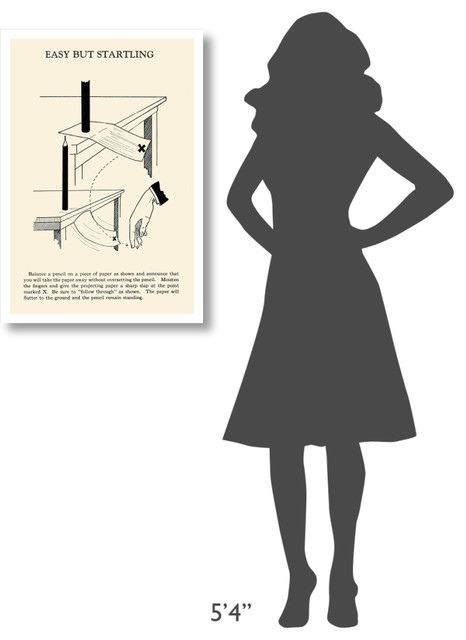 "Easy But Startling" Digital Paper Print by Retromagic, 17"x24", 22"x32 ...