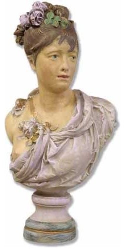 Victorian Woman Bust, Busts Sculpture - Traditional - Decorative ...
