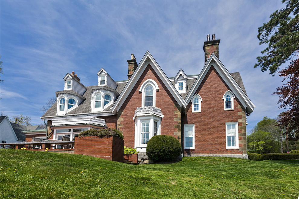 A coastal Gothic revival estate