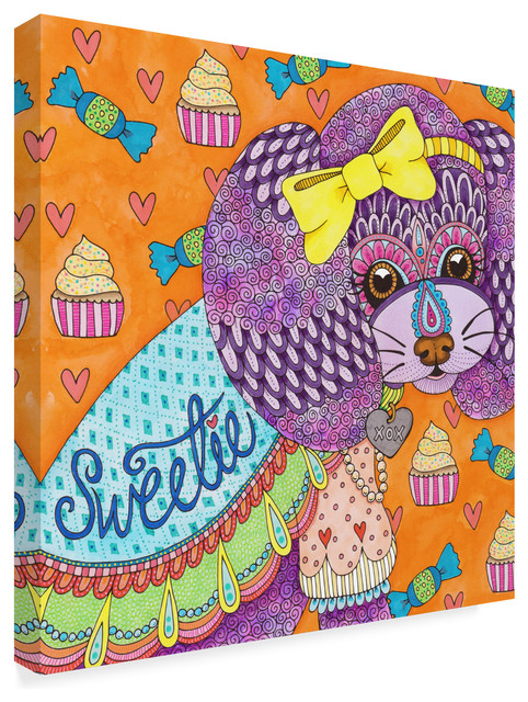 Hello Angel 'Irresistible Animals 3' Canvas Art, 35"x35" - Contemporary ...