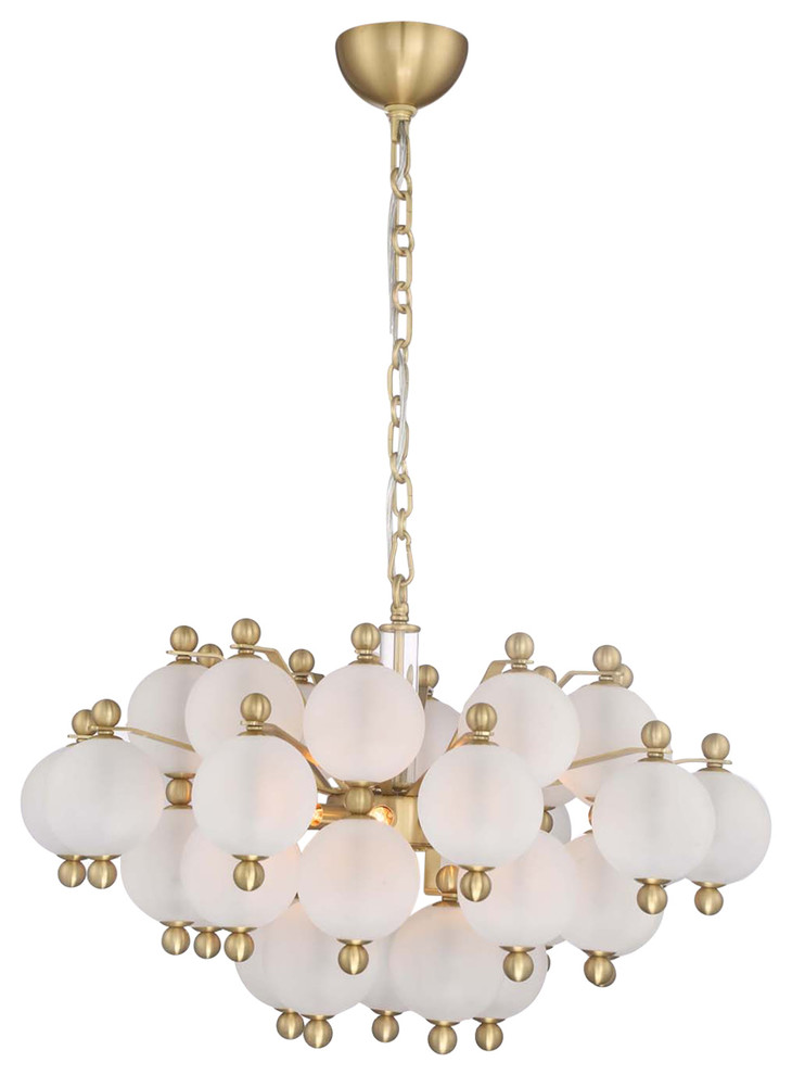 Contemporary Chandelier - Chandeliers - by ZEEV LIGHTING | Houzz