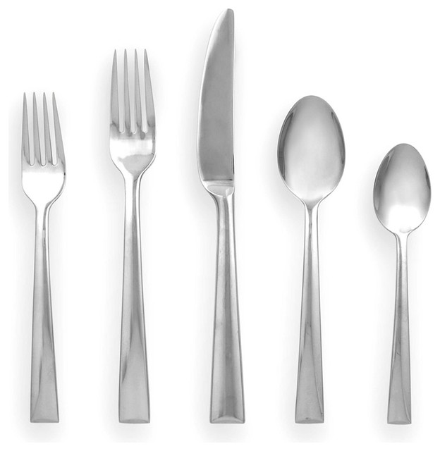 Lenox Continental Dining 5-Piece Flatware Set, Set of 8 - Contemporary ...