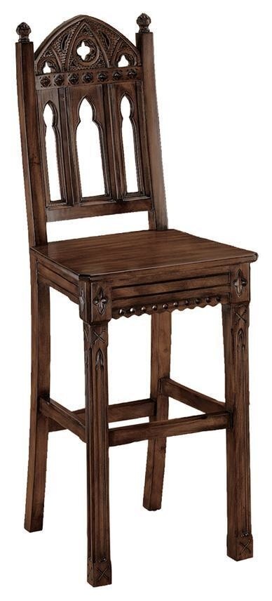 Sudbury Gothic Bar Stool - Traditional - Bar Stools And Counter Stools ...