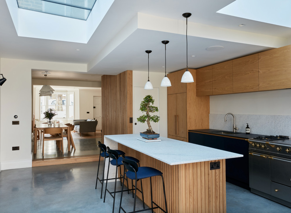 Hackney Modern Full House Refurb with Extensions - Contemporary ...