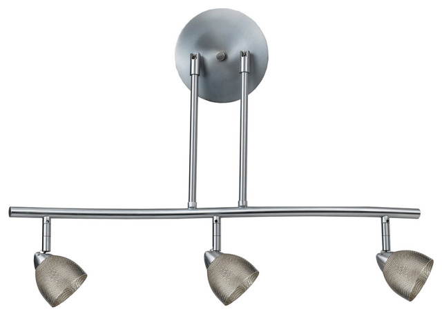 Brushed Steel Metal Serpentine, Surface Mount Light, Sl-954-3-Bs/Mbs ...