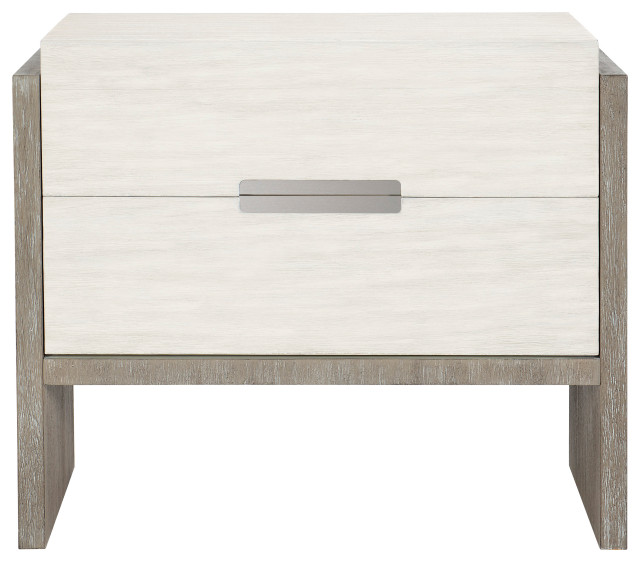 Bernhardt Foundations 2-Drawer Nightstand, 34"W x 20"D x 29"H ...