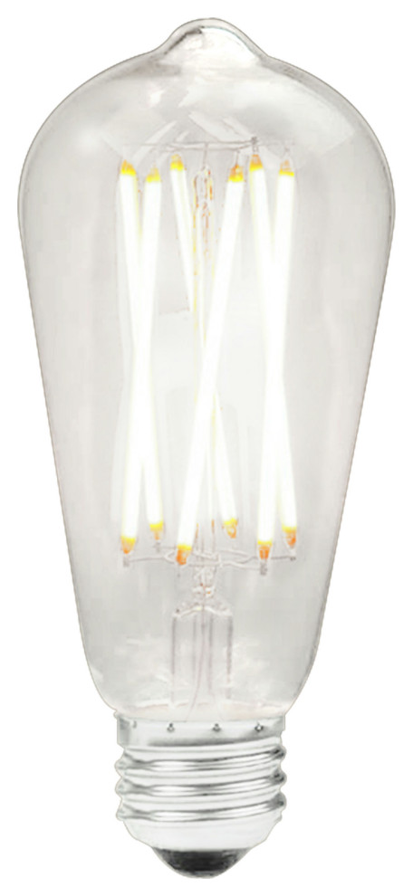 Led Dimmable Light Bulb Clear Glass Led Light Bulb - Transitional ...