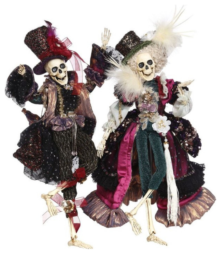 Mark Roberts 2020 Collection Regal Fashion Skeleton, Assortment of 2 ...