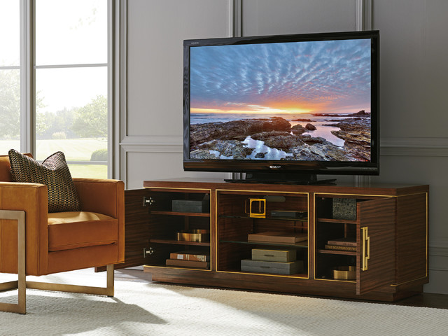 Aria Media Console - Contemporary - Entertainment Centers And Tv Stands ...
