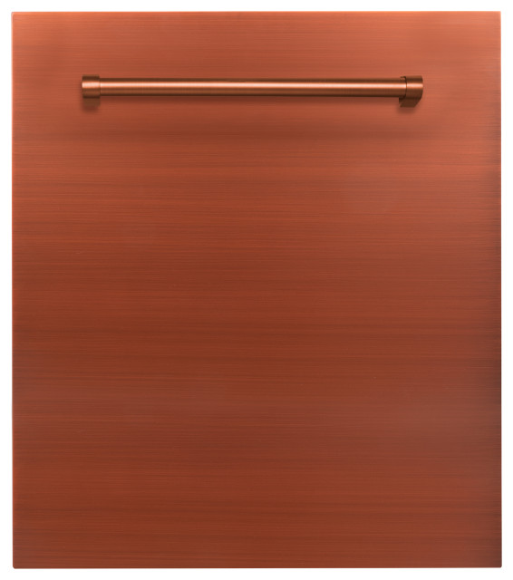 24" Top Control Dishwasher, Copper With Stainless Steel Tub, DW-C-H-24 ...