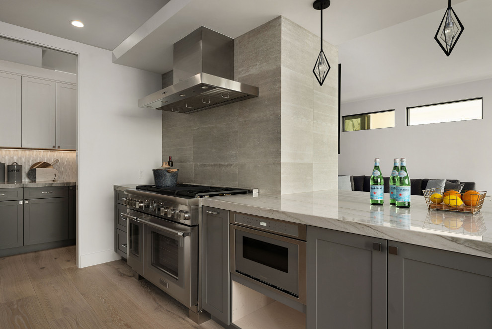 Del Mar Ocean View Modern Tri-Level Full Home Renovation - Modern ...