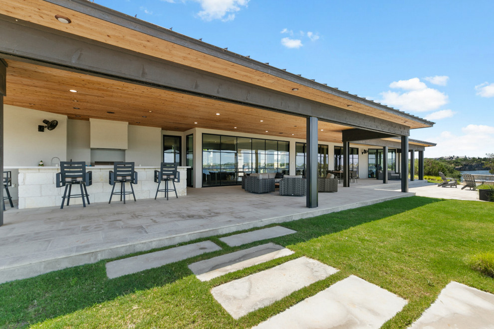 Possum Kingdom Lake house - Contemporary - Exterior - Dallas - by ...