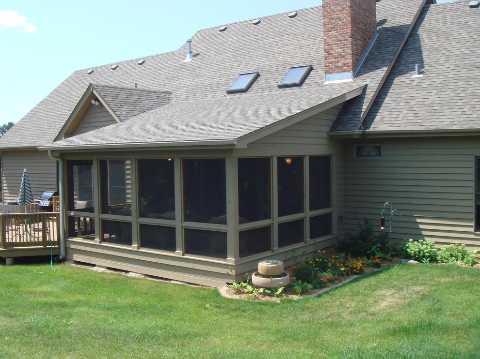 Porches - Traditional - Verandah - Chicago - by Collins Construction ...