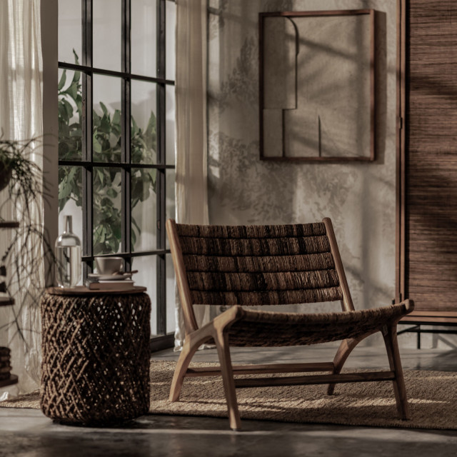 Caterpillar Beetle Chair, Brown - Tropical - Armchairs And Accent ...