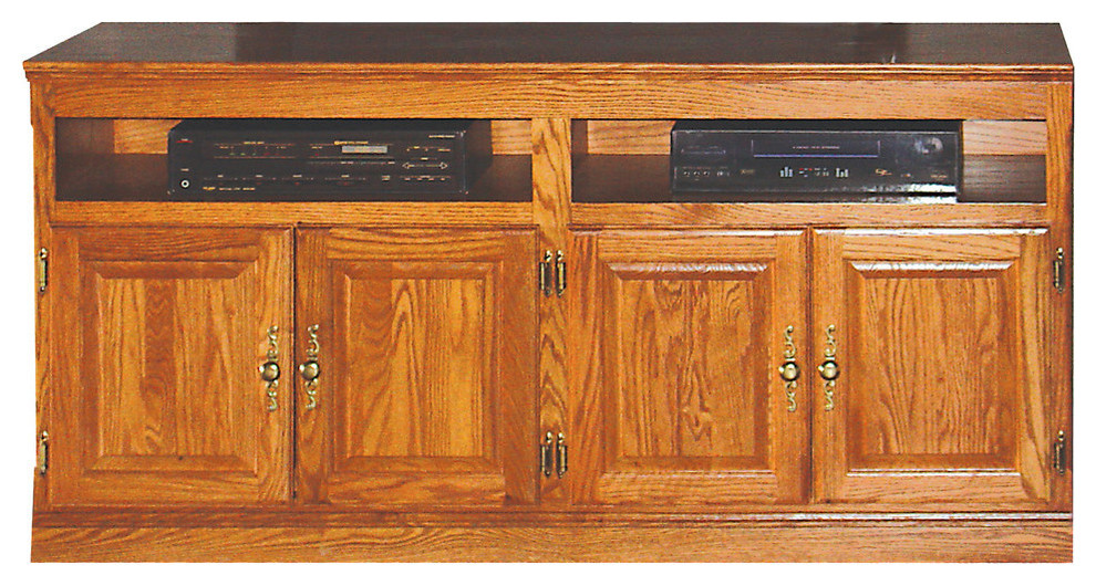 Traditional TV Stand, 60w - Traditional - Entertainment Centers And Tv ...