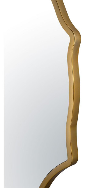Not Baroque - en Wall Mirror, Gold - Contemporary - Wall Mirrors - by ...
