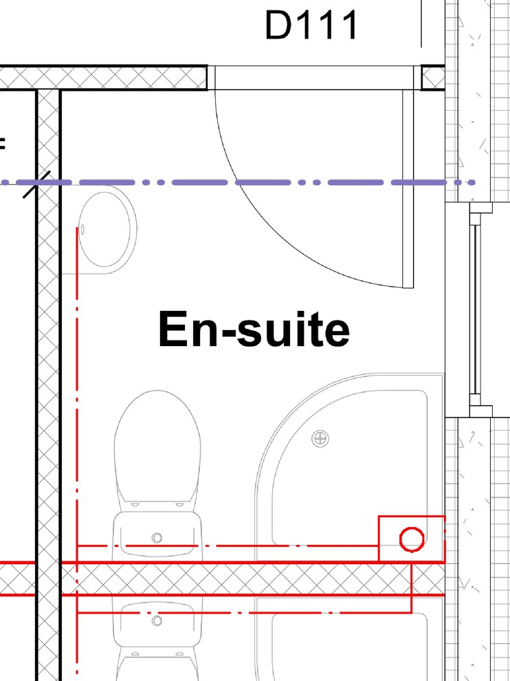 Help with small en suite bathroom layout | Houzz UK