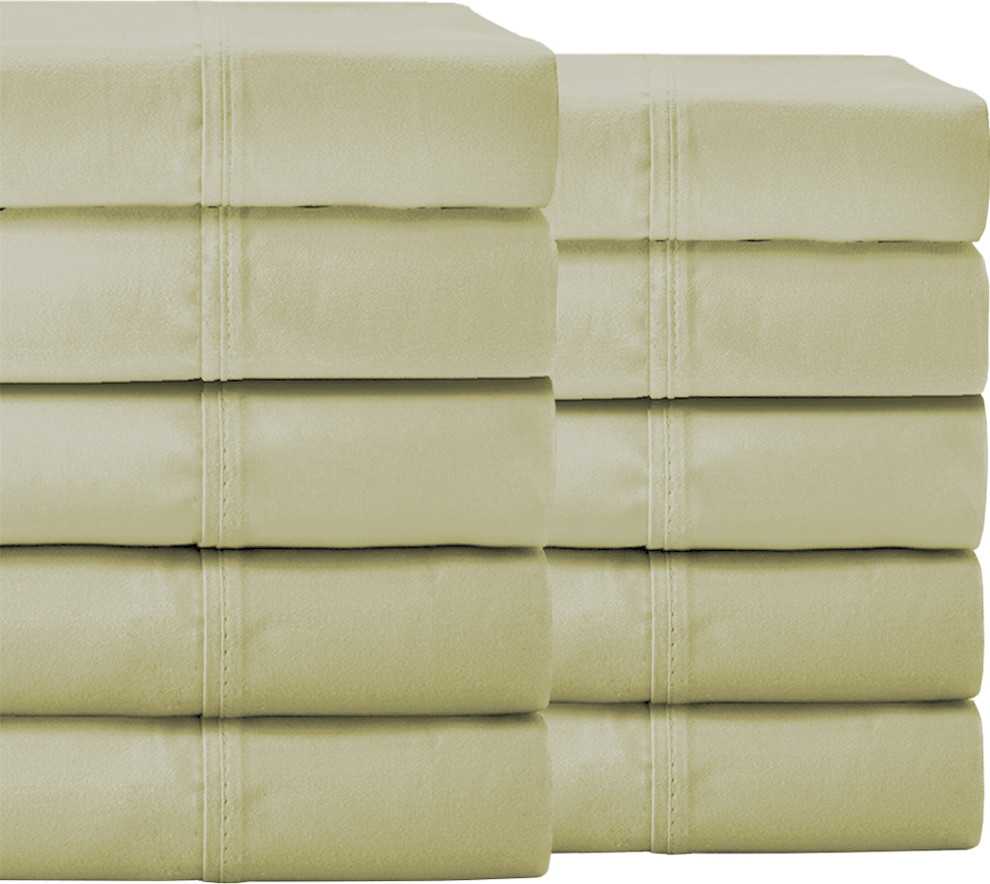 Bare Home Bulk Microfiber Sheet Set, Twin Xl - Contemporary - Sheet And ...