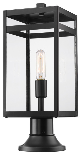 Z-Lite 596PHMR-533PM Nuri 20" Tall Outdoor Single Head Post Light ...