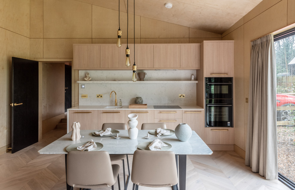 The Oaks - Contemporary - Kitchen - Kent - by Herringbone Kitchens ...
