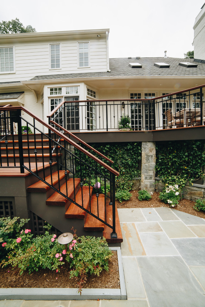 Traditional Exterior Redesign & Deck Build - Washington, D.C. - par ...