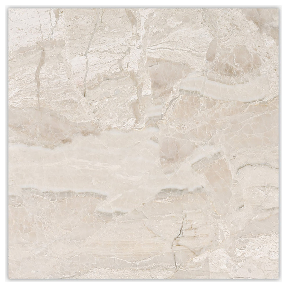 Royale Honed 18x18 Marble Tile, 18x18 - Traditional - Wall And Floor ...
