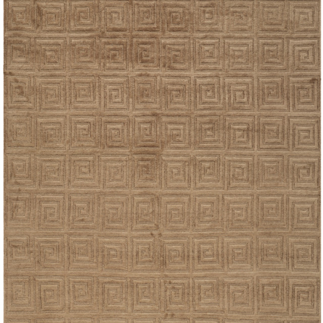 Safavieh Tibetan TB108X Deep Bronze Rug, 6' x 9' - Contemporary - Area ...