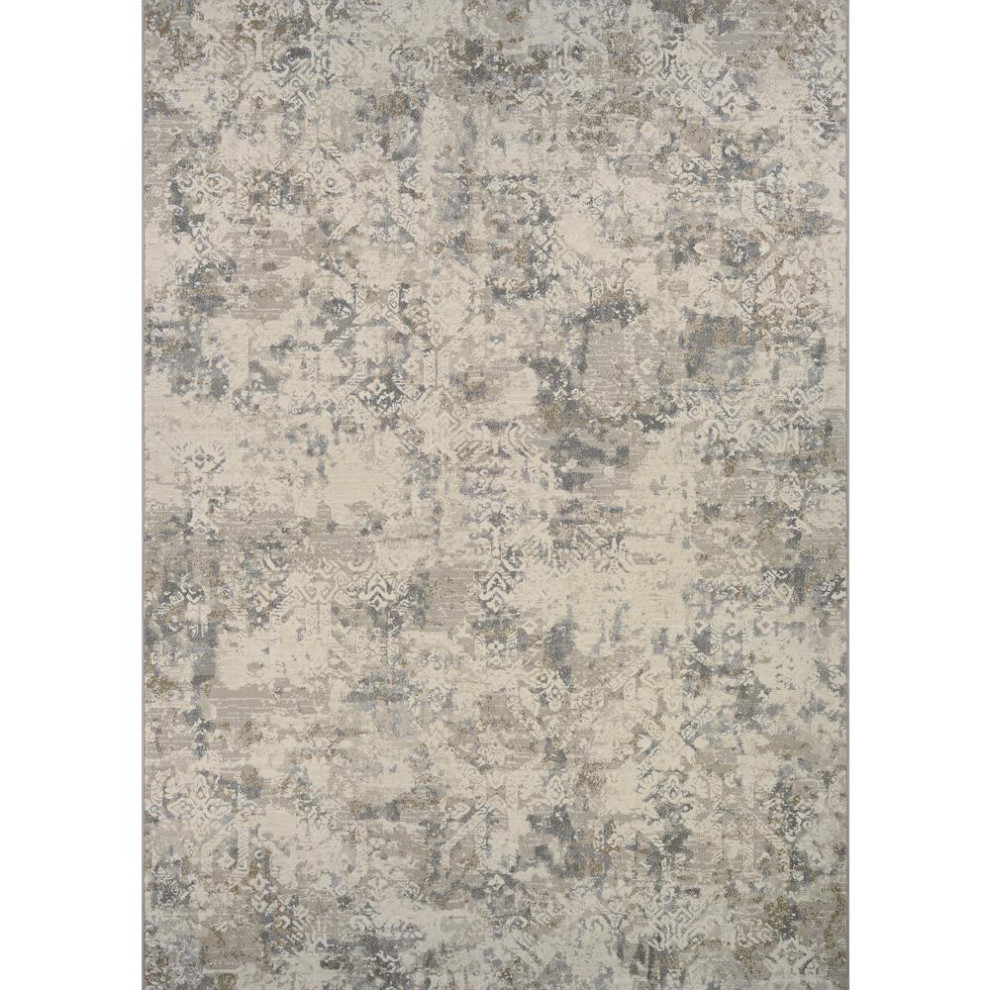 Antique Lace Area Rug, Flax,Rectangle, 7'10"x11'2" - Contemporary ...