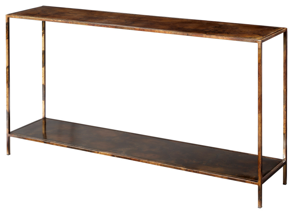 Royal Metal Console Table - Industrial - Console Tables - by Jamie ...