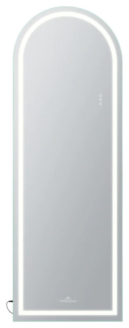 Stage Lite Arch Full Length Vanity Mirror - Modern - Makeup Mirrors ...