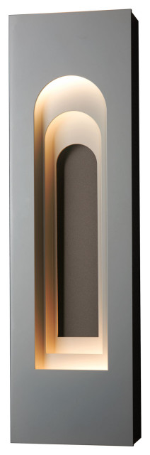 Procession Arch Small Outdoor Sconce, Coastal Steel, Coastal Oil Rubbed ...