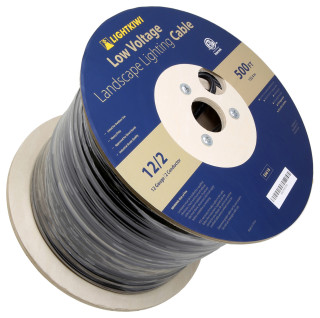 Low Voltage Landscape Lighting Cable 12/2 Direct Burial Outdoor Wire ...