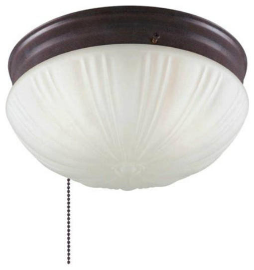 Westinghouse 67202 Two-Light Interior Flush-Mount Ceiling Fixture ...