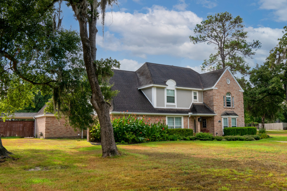 Hardie Custom Colonial Re-side - Traditional - Exterior - Houston - by ...