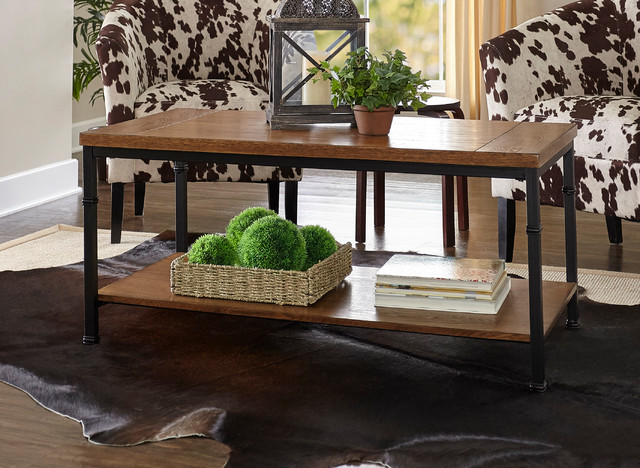 Austin Coffee Table - Industrial - Coffee Tables - by GwG Outlet | Houzz