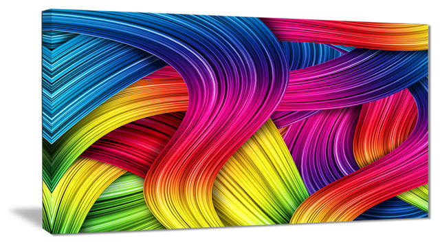 Rainbow Abstract Art