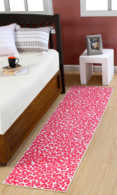 Cheetah Hang Loose Area Rug for Dining Room, Made In USA, 6' x 13 ...