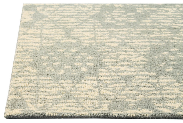 Baltimore Rug, Silver, 2'x3', 8'x10' - Contemporary - Area Rugs - by MA ...