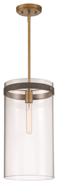 Designers Fountain Reflecta 3-Light Pendant, Brass/Clear, D227M-9P-OSB ...