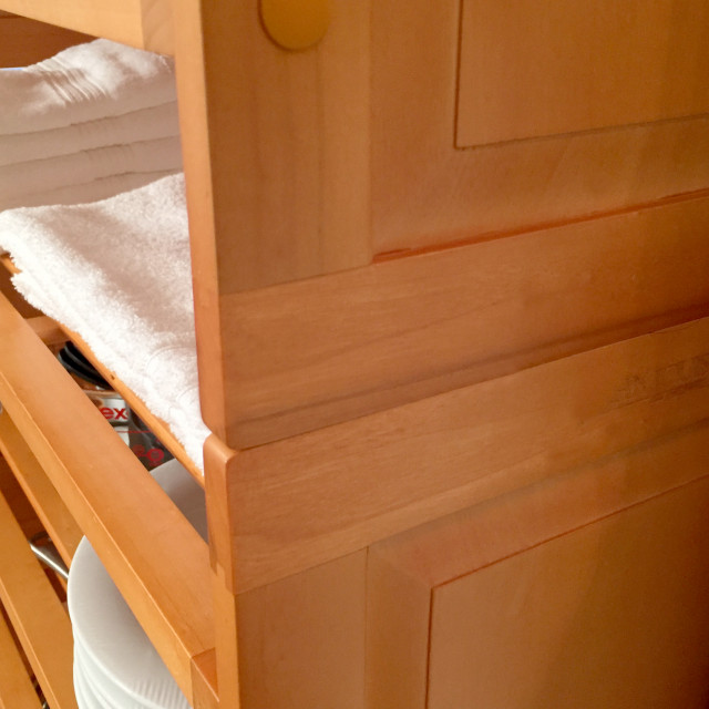 Solid Wood 3-Tier Storage Rack - Transitional - Display And Wall ...