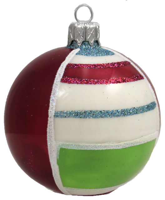 Santa Land Candyland Stripes S/3 Ornament Candy Sweet Treat Hard, 4 In ...