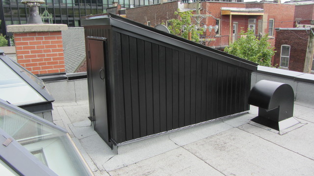 Roof top access - Montreal - by Galileo Construction Inc.